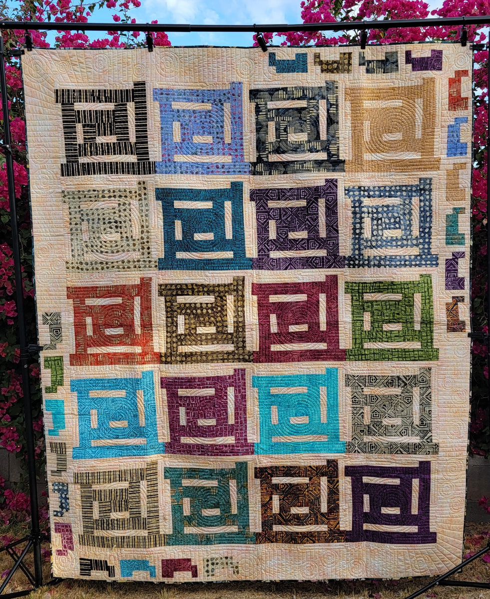 21 Fabric Fun Quilt Pattern – 3 Dudes Quilting Designs
