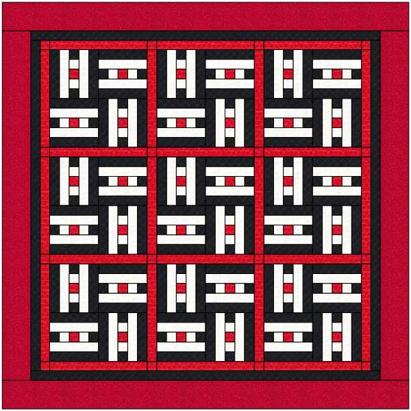 5 IN 4 QUILT PATTERN – 3 Dudes Quilting Designs