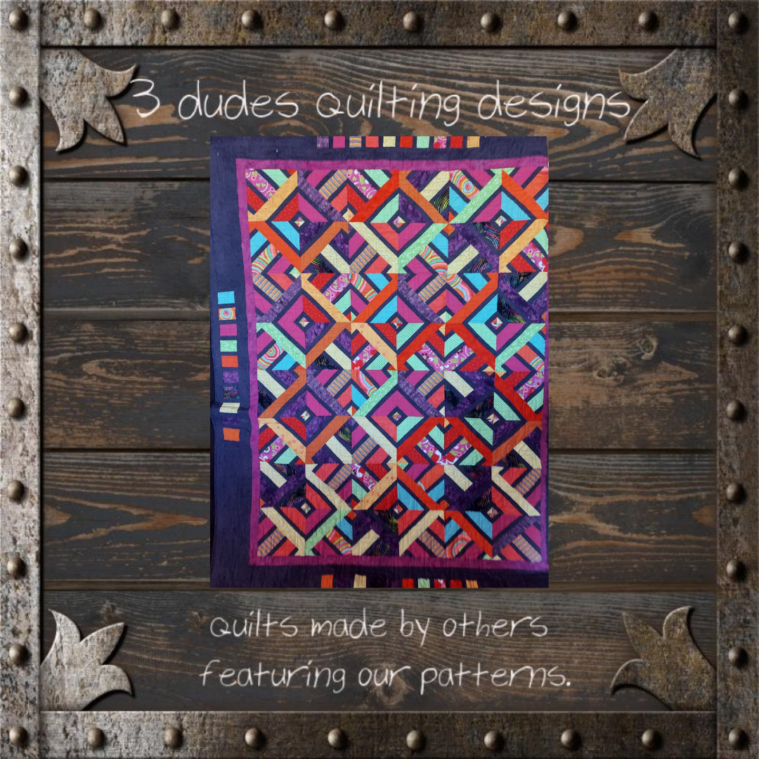 SPICED SALT AND PEPPER QUILT PATTERN – 3 Dudes Quilting Designs