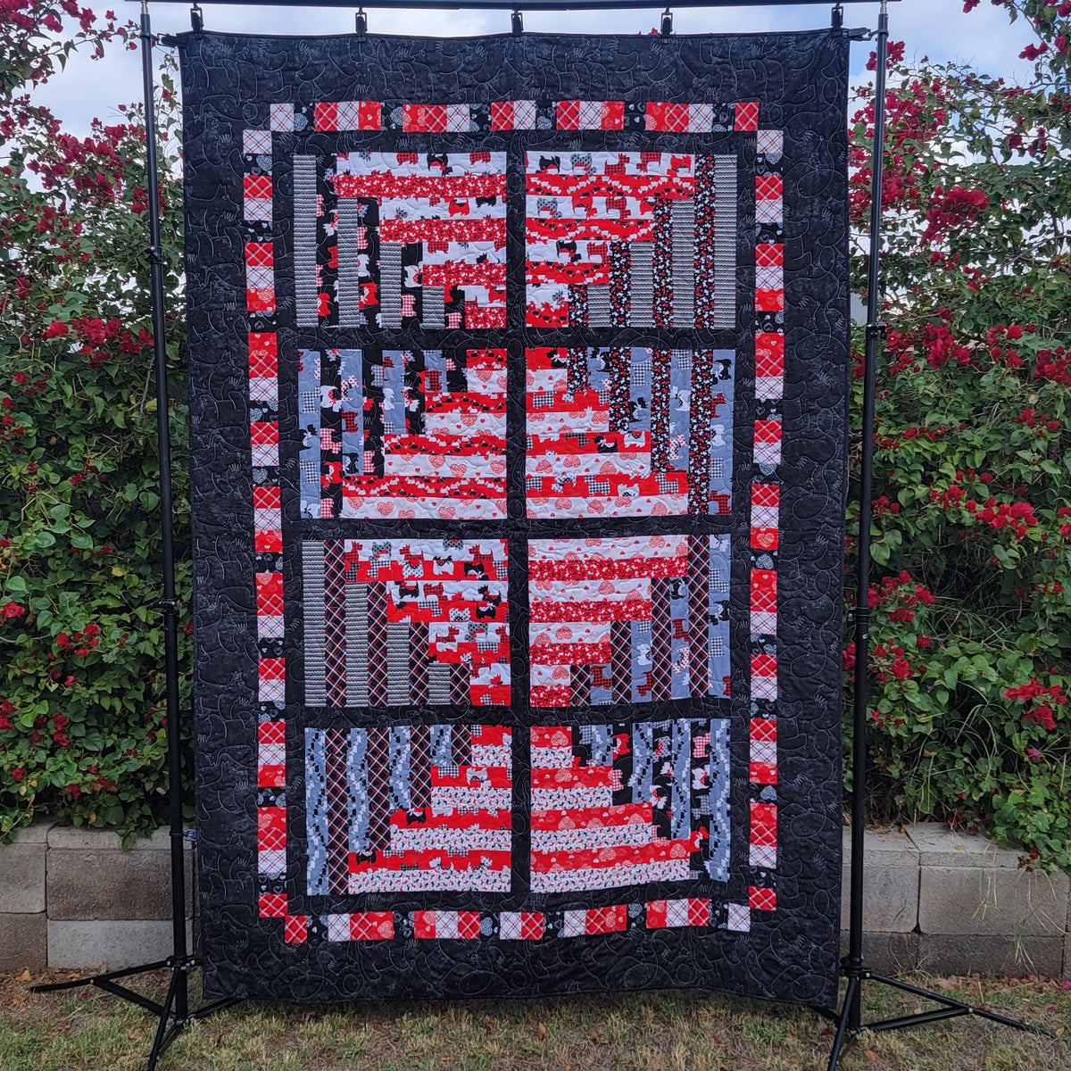 DOUBLE HOUR GLASS QUILT PATTERN – 3 Dudes Quilting Designs