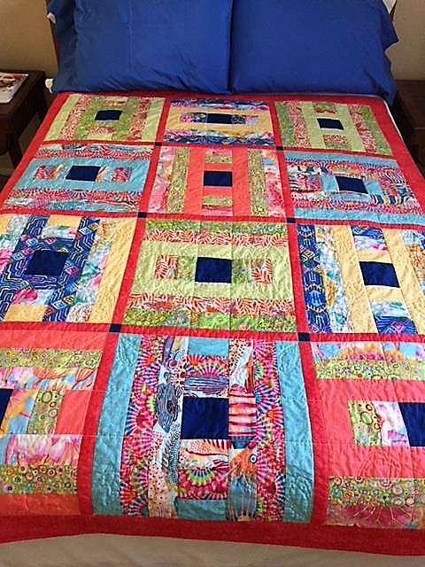 Simple Courthouse Steps Quilt Pattern – 3 Dudes Quilting Designs