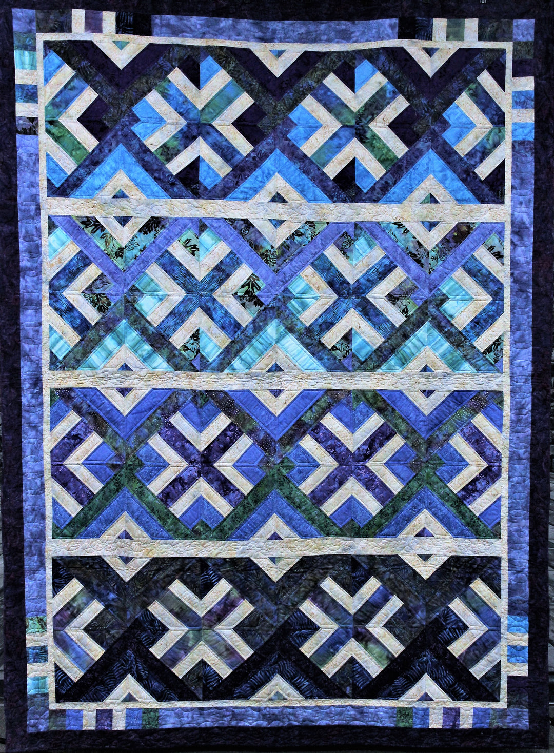 Malibu Beach Quilt Pattern – 3 Dudes Quilting Designs