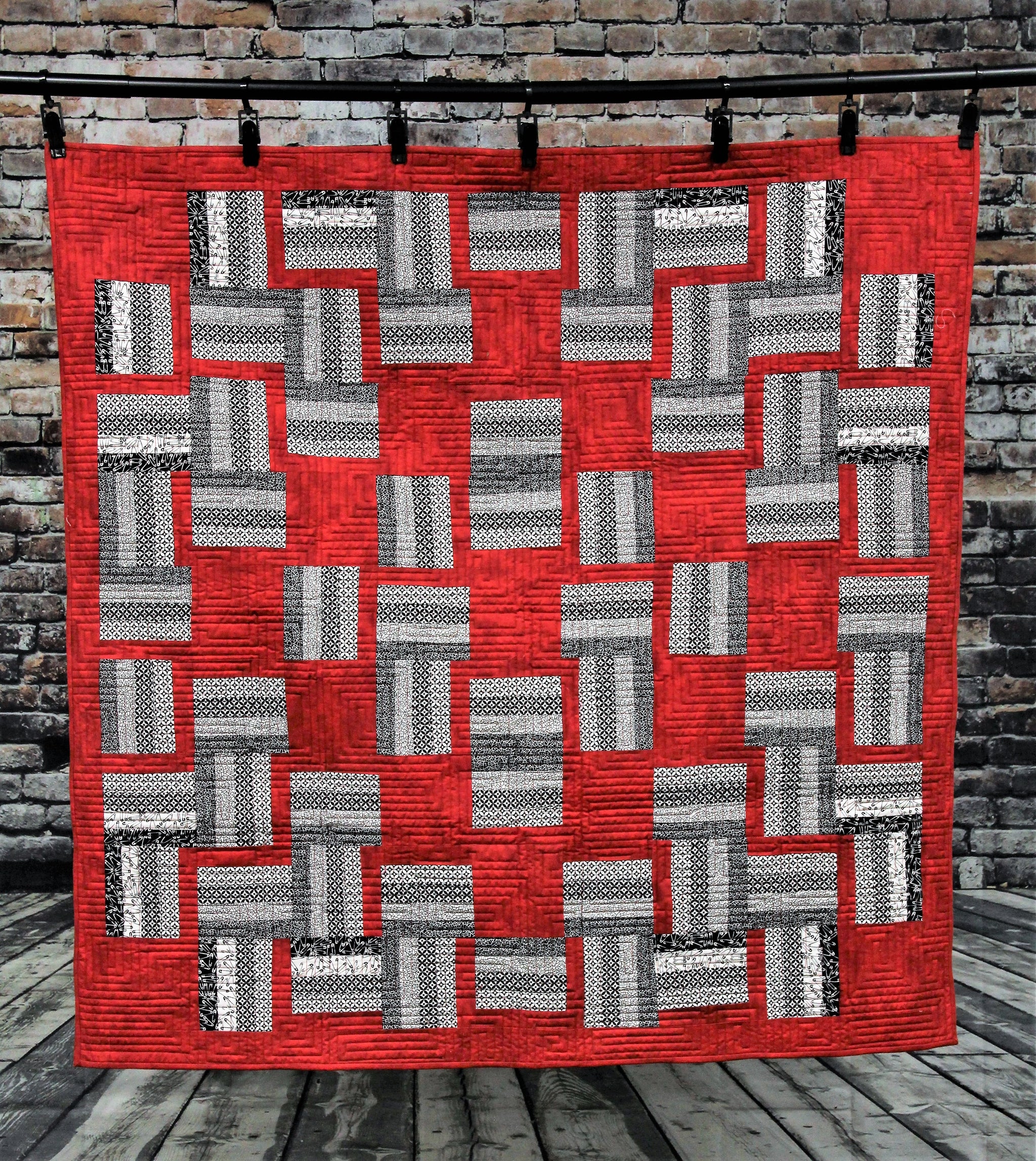 Surprise Rail Quilt Pattern – 3 Dudes Quilting Designs