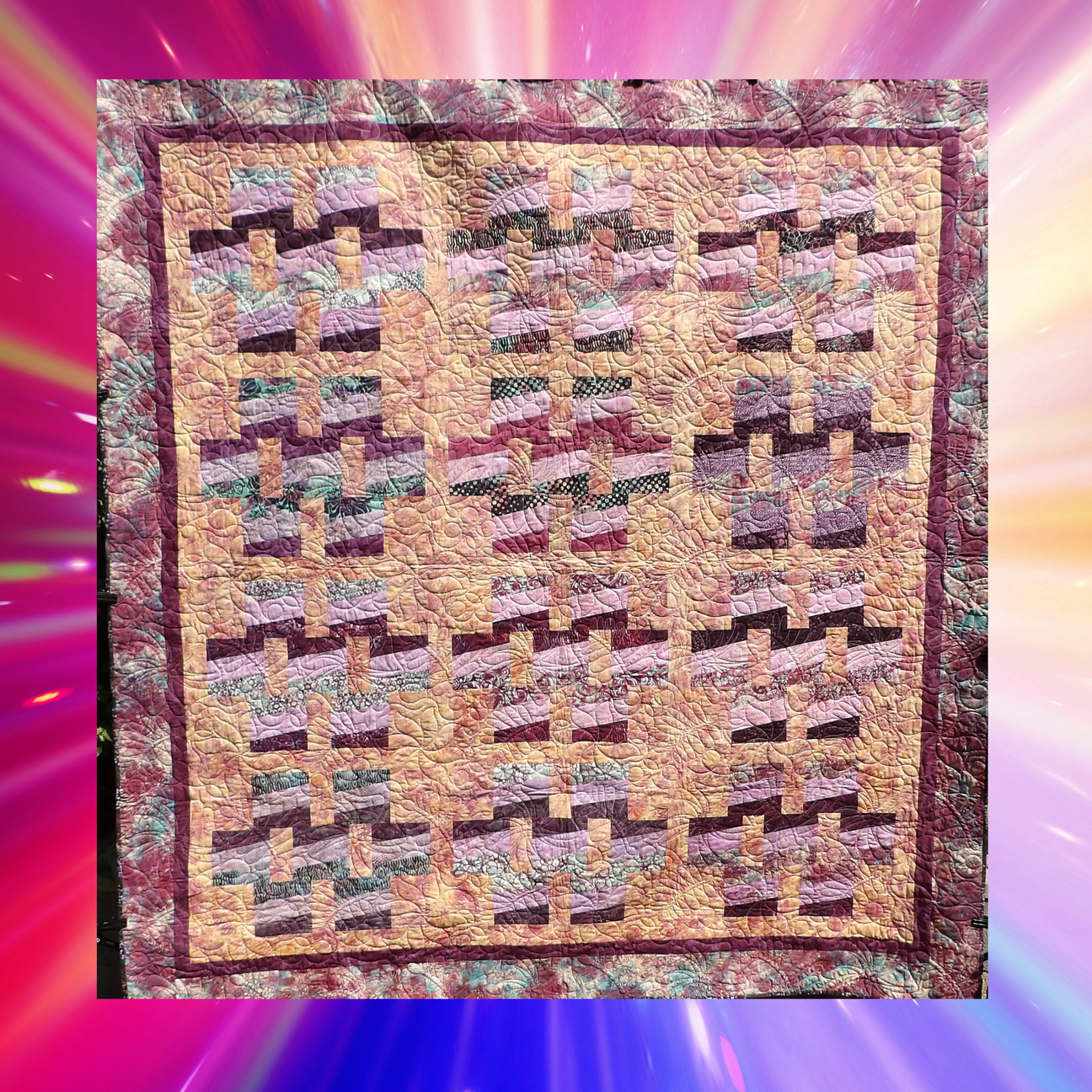 3 X 7 X 12 Quilt Pattern – 3 Dudes Quilting Designs